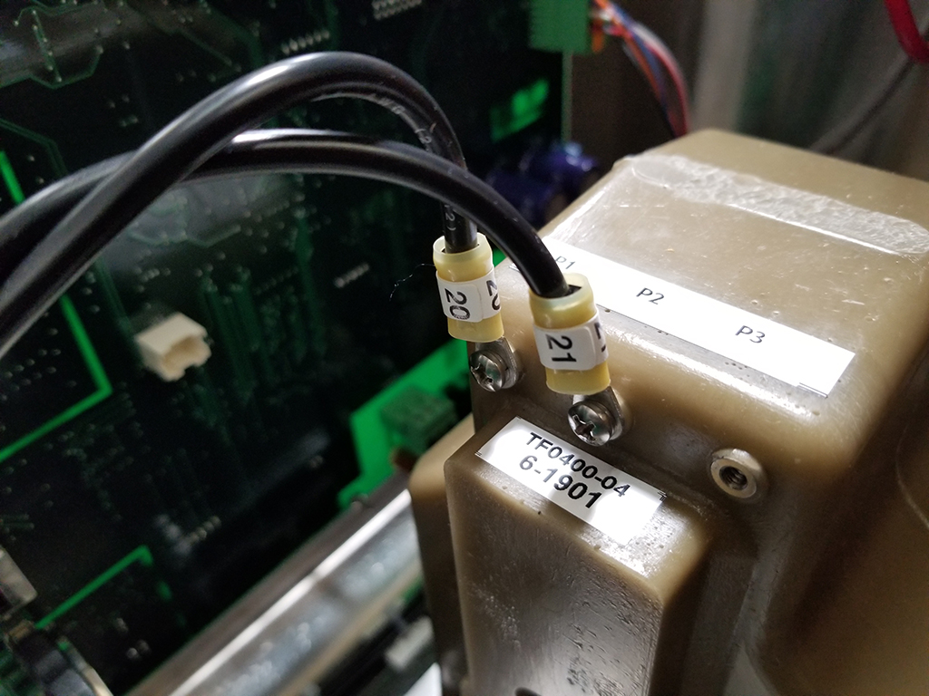 Blown-ion HV transformer swap