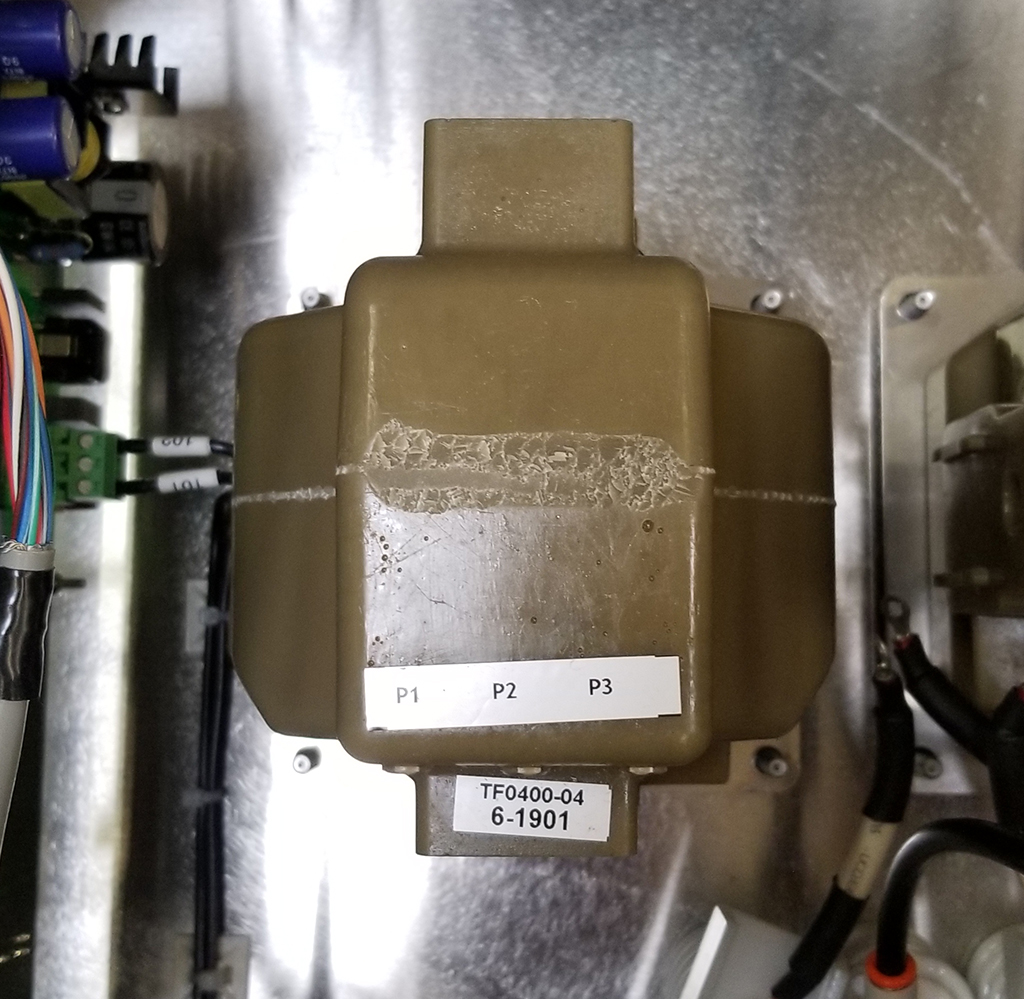 Blown-ion HV transformer swap